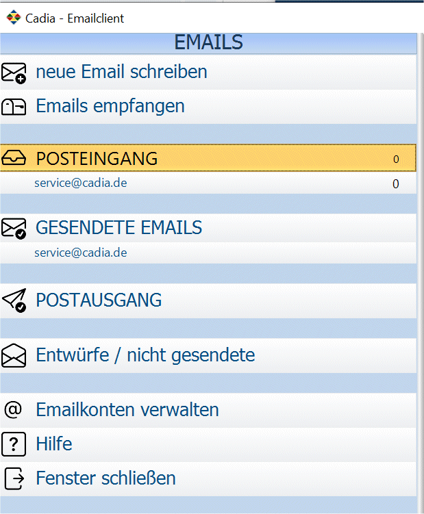 Thema: Emailclient